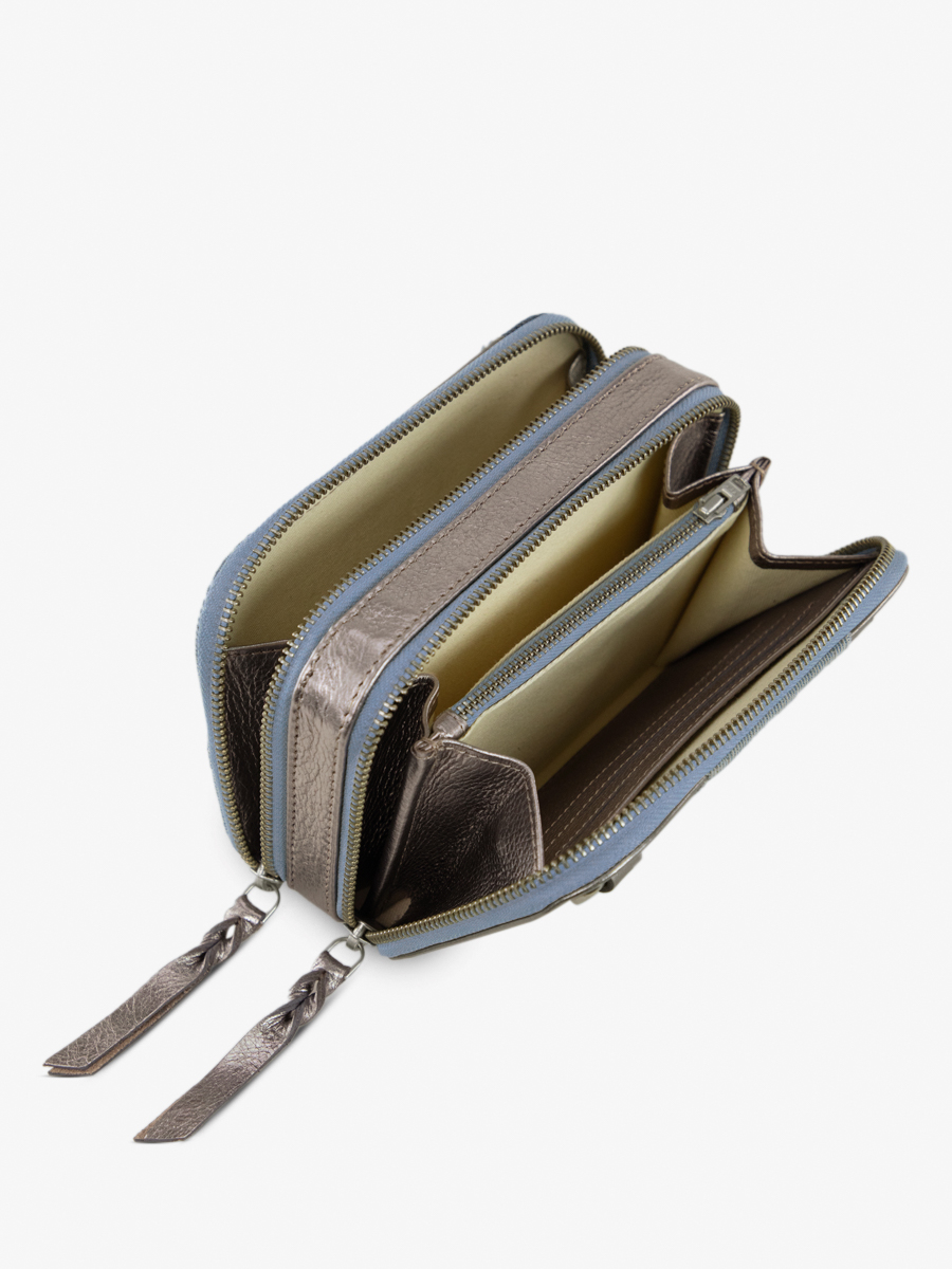 Paula Denim / Acier - sac ceinture en cuir argenté et jean femme | PAUL ...